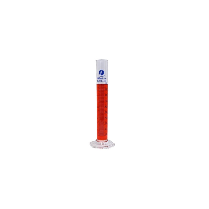 Probeta Graduada de Vidrio 100ml Clase A Jf Lhabo